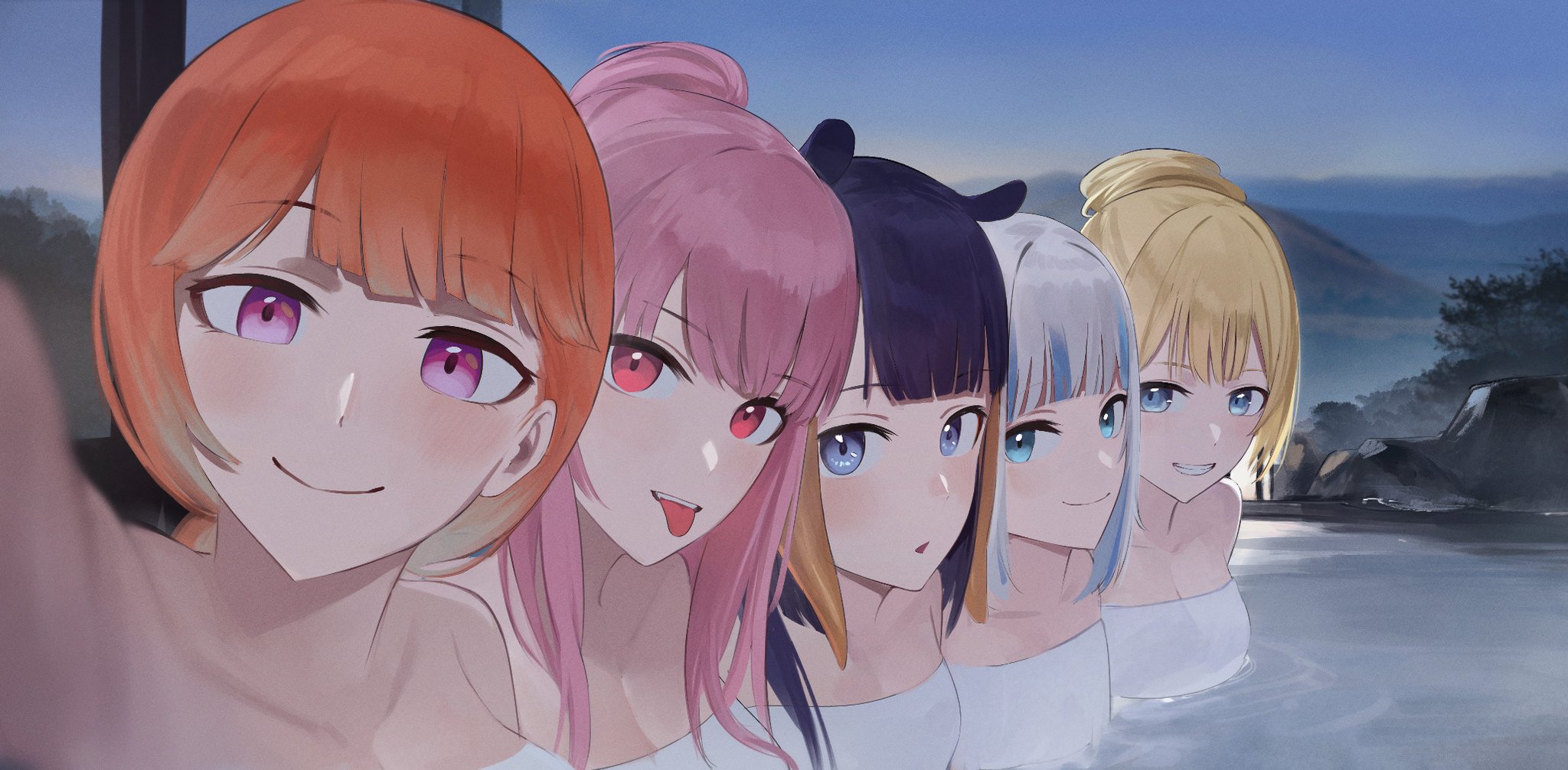 sei on Twitter: "Happy 2nd Anniversary !! ♨️ #ArtsOfAshes #callillust #inART #gawrt #ameliaRT ...