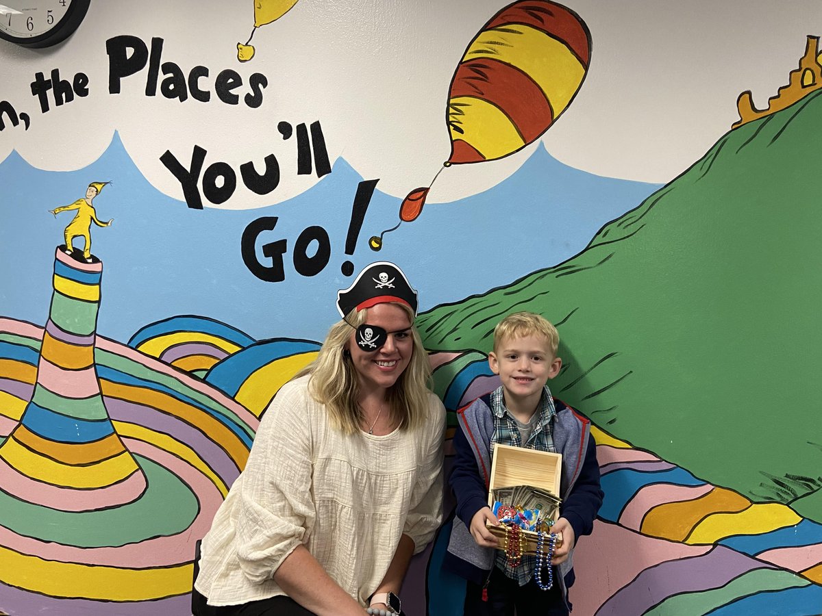 Bethel Park SD on Twitter: "Ahoy, mateys!! The 1st winner of the Book ...