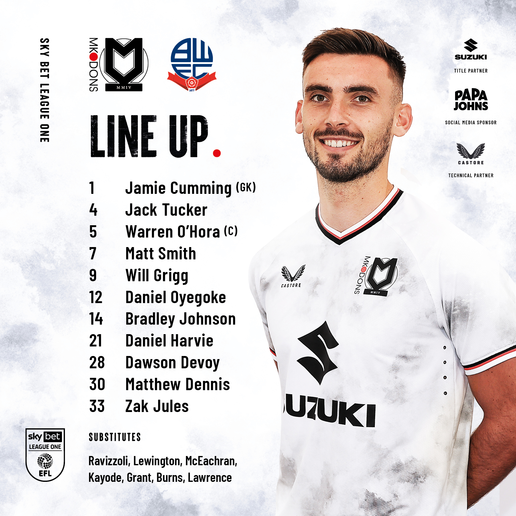 Daniel Julez Smith Football Player