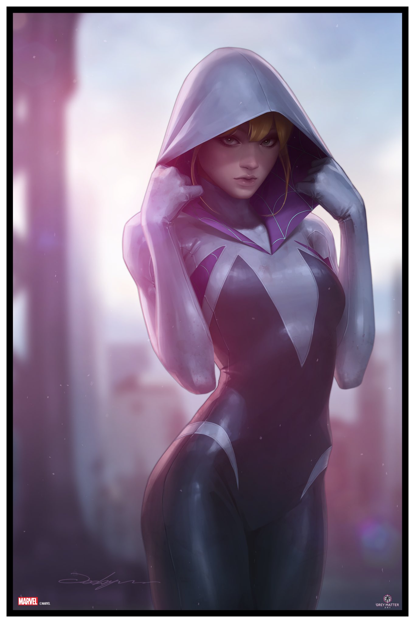 Grey Matter Art On Twitter 🕸 Gwen Stacey Spider Gwen Limited Edition Poster Art By