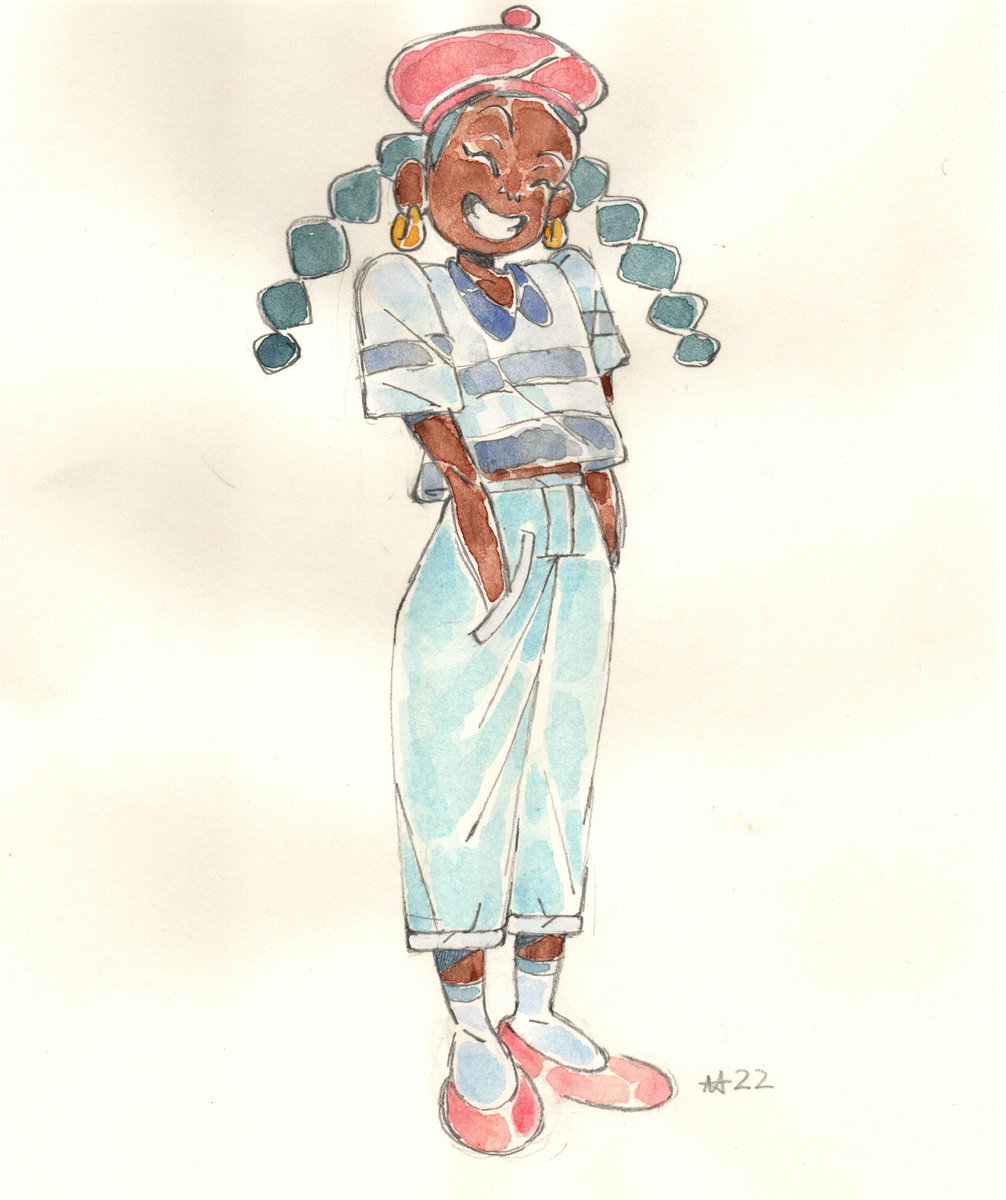 「💧🎨 」|Awuradwoa Affulのイラスト