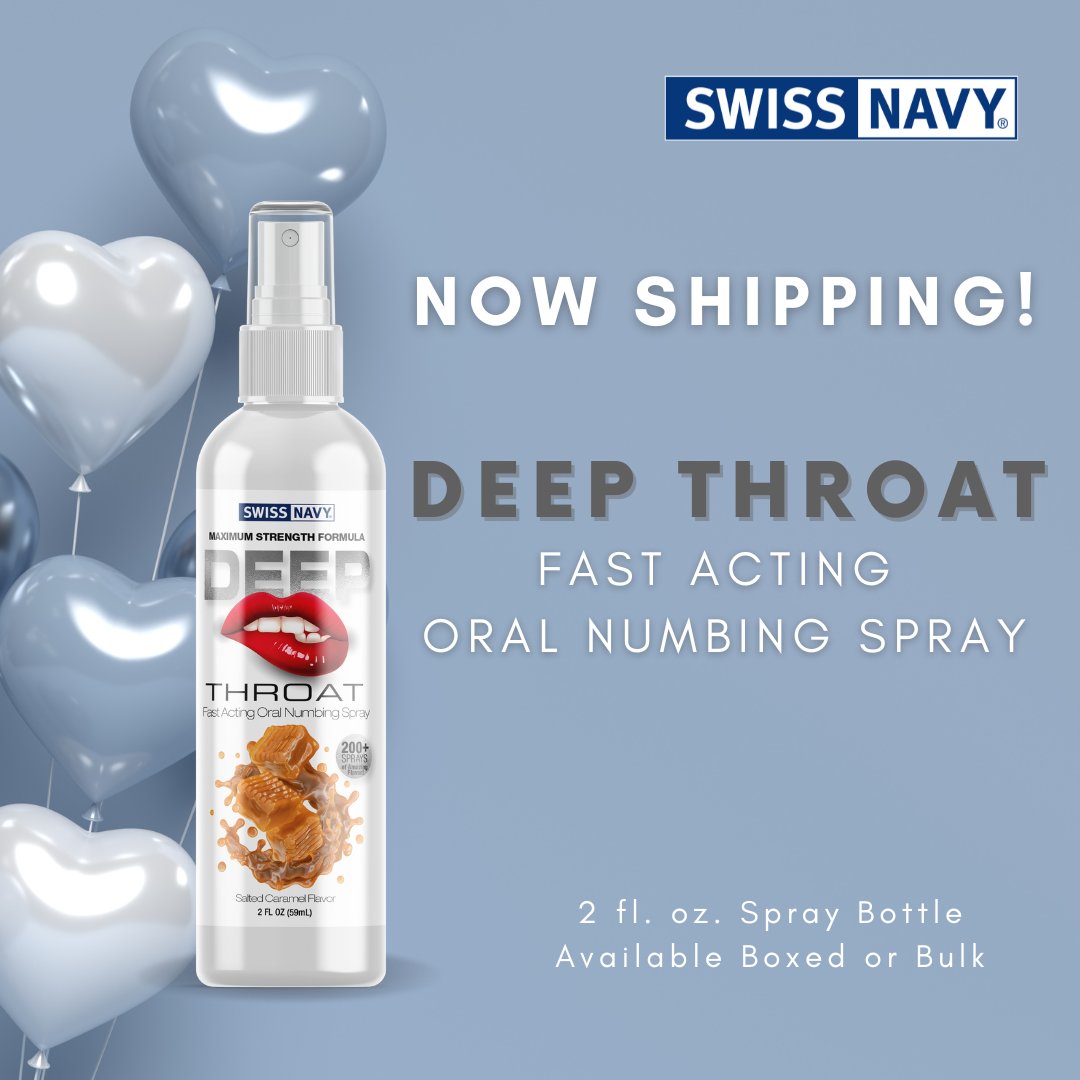 AVN Media Network on Twitter: "Swiss Navy Ships Deep Throat Spray http://ow.ly/mifM50KImNK ...