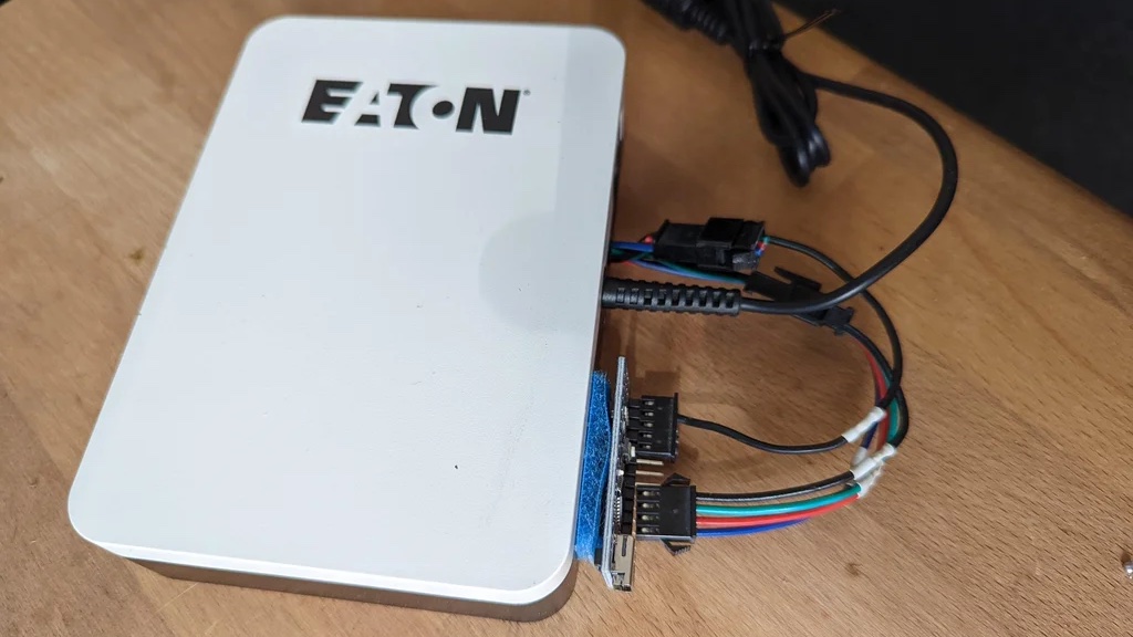 Microchip Makes On Twitter Eaton 3s Mini Ups Made Smarter With This Arduino Mod 9257