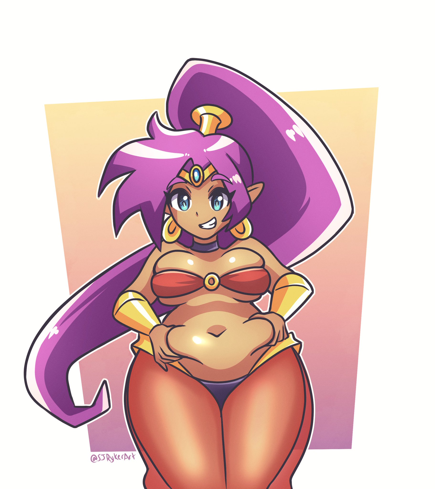 theNSFWing on Twitter: "RT @SJRykerArt: Commission! Chubby Shantae 😳 https://t.co/rYsjPhkktv ...