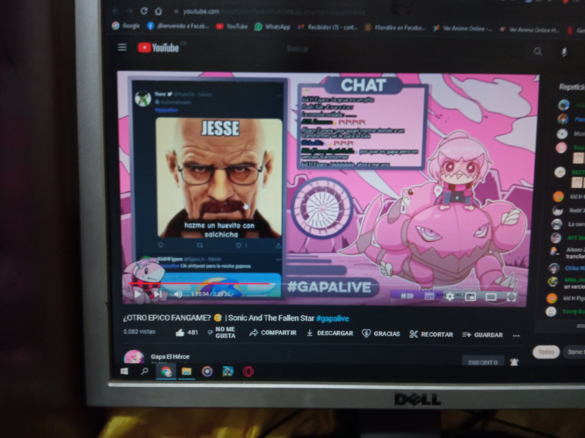 Yuee Vtuber on Twitter: "Gente aparecí en el directo de gapa :D https://t.co/7gdOhGpSe9" / Twitter