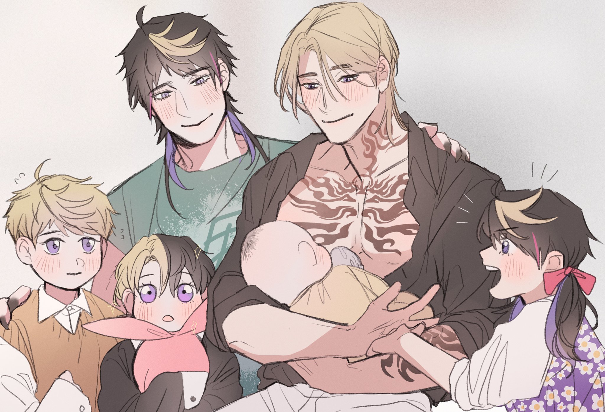 Linda ft. thank you for everything yugo💙 on Twitter: "👨‍ ️‍👨👦👧👧+👶 #Shuca https://t.co/S3v5Bs3att ...