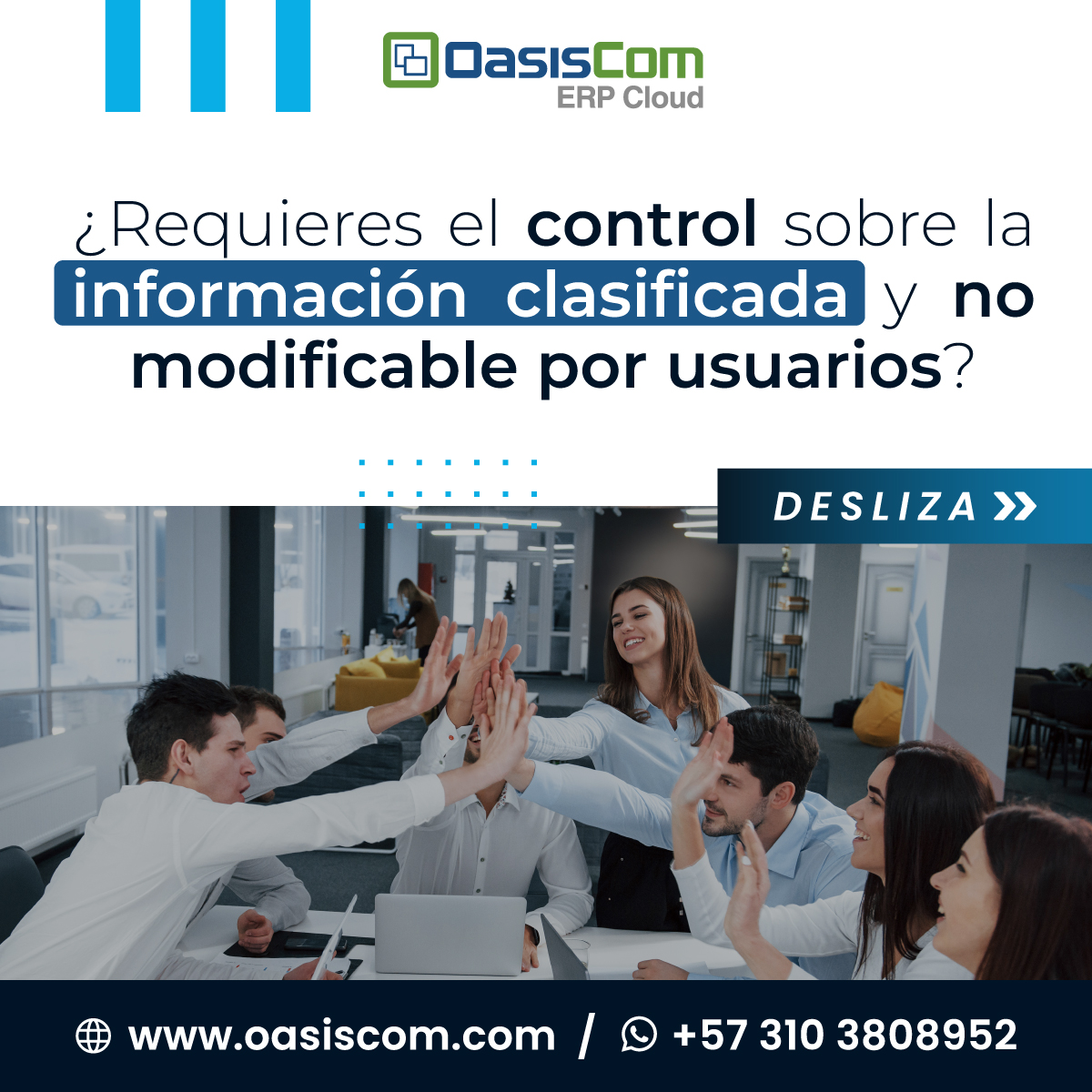 OasisCom on Twitter: "¿Requieres el control sobre la información clasificada y no modificable ...