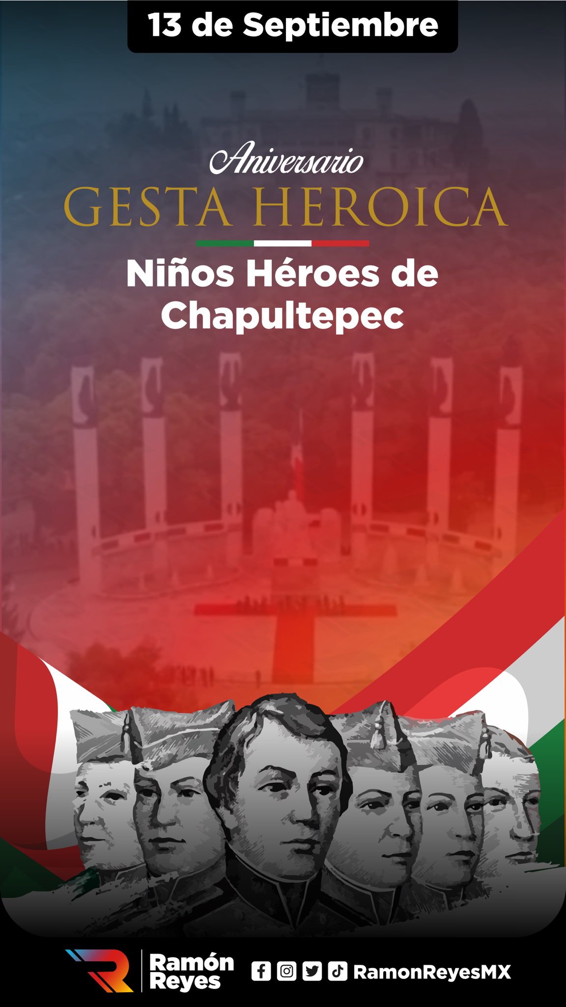Ramón Alberto Reyes on Twitter: "#Efemérides | Hoy 13 de septiembre se conmemora el 175 ...