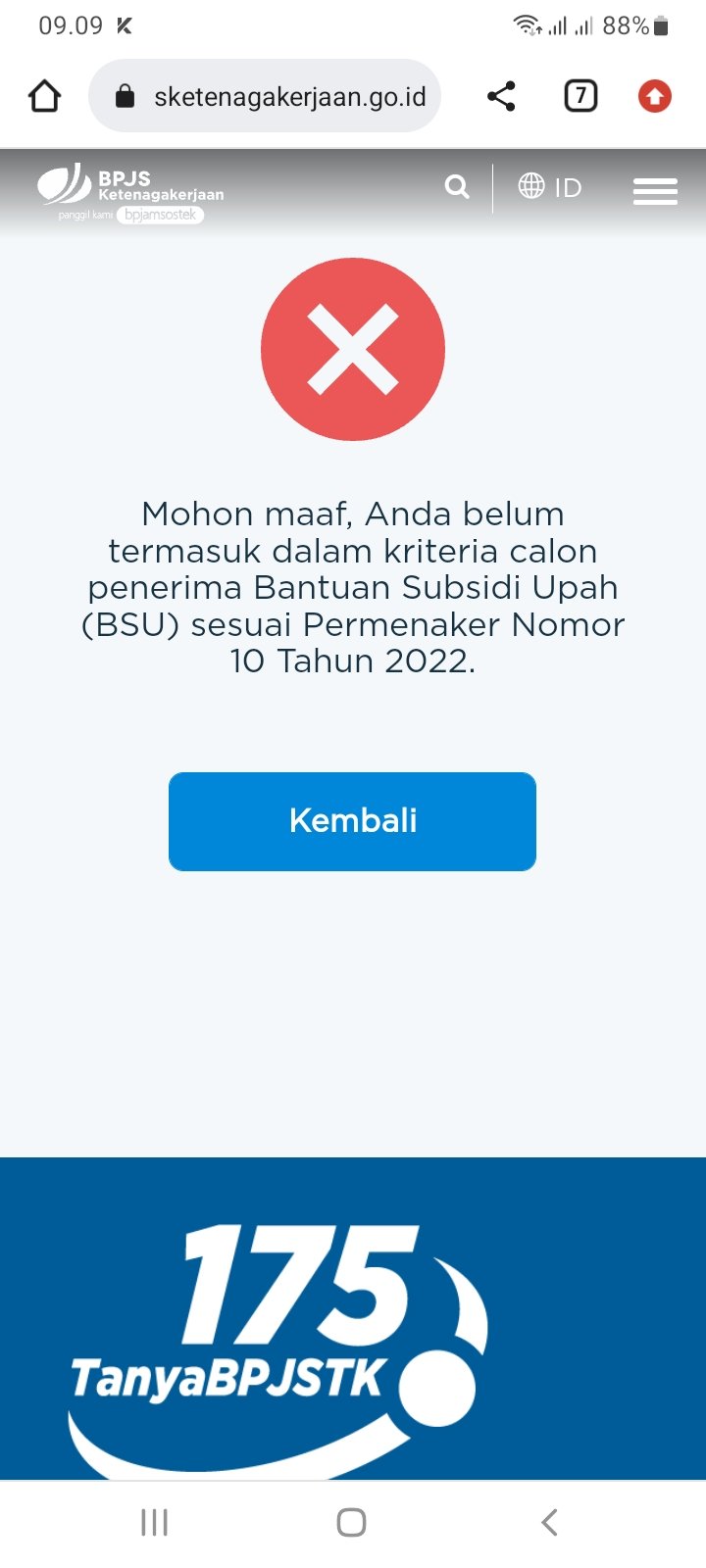 BPJS Ketenagakerjaan on Twitter: "@scroll_mr Selamat sore Sahabat. Perihal pencairan dana BSU ...