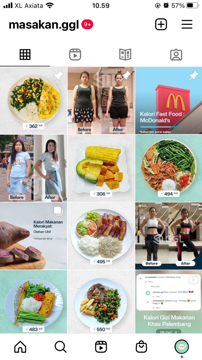 kalori roti anget - Jonathan Harris