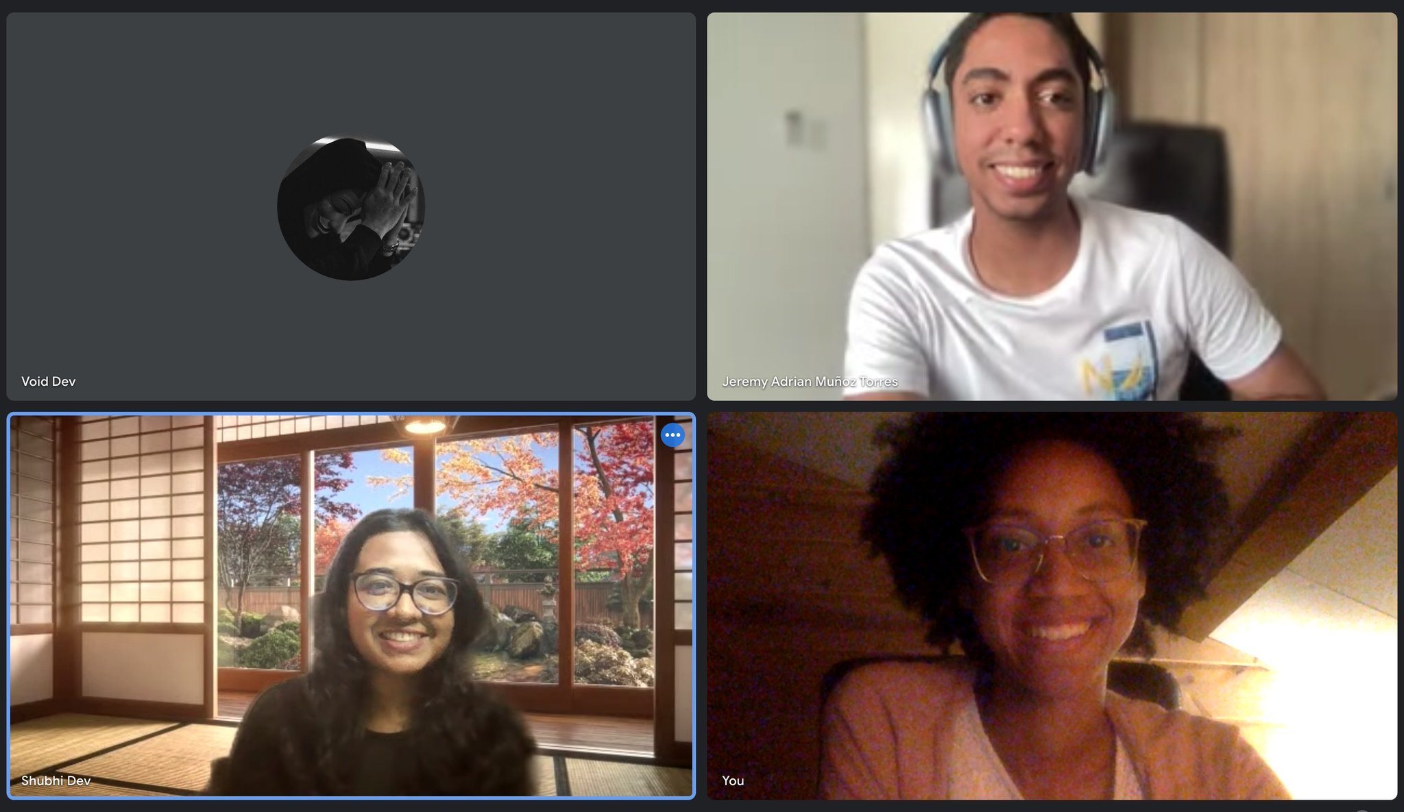 Void⚡ on Twitter: "Had a coffee chat with build in public crew ☕️ @localkels @mshubhangi12 ...