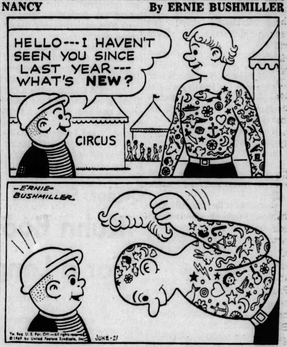 Nancy Cartoon Nancy Comics By Ernie Bushmiller On X: "Nancy By Ernie