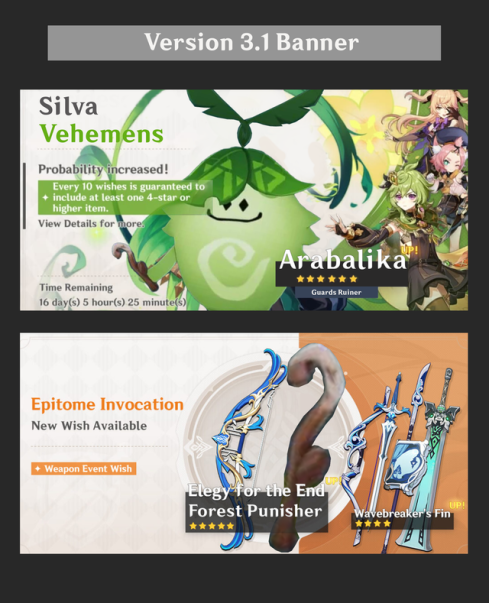 Custoronics on Twitter: "@GenshinImpact aniversary banner yep yep https://t.co/WIk6ozEtOq" / Twitter