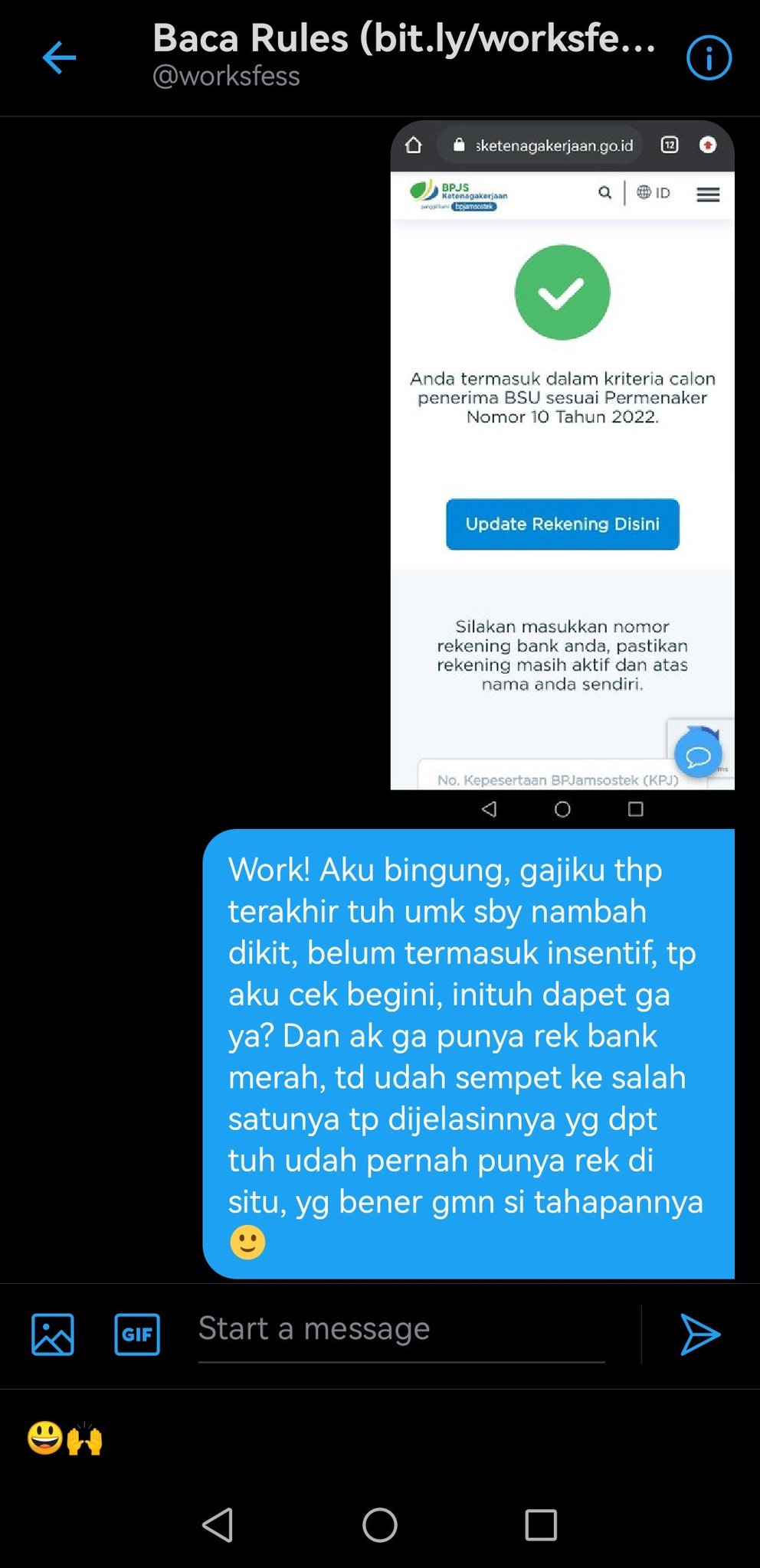 Baca Rules (bit.ly/worksfess) on Twitter: "Tolong pencerahannya guys work! lumayan buat uang ...