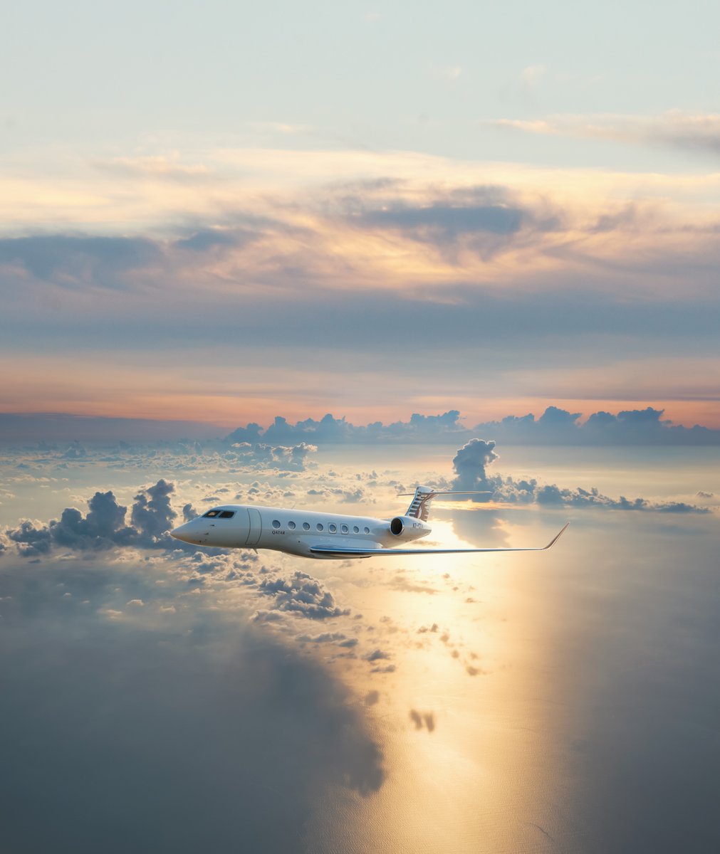 Qatar Airways on Twitter: "Soar above the clouds in style with @QatarExecutive’s stunning # ...