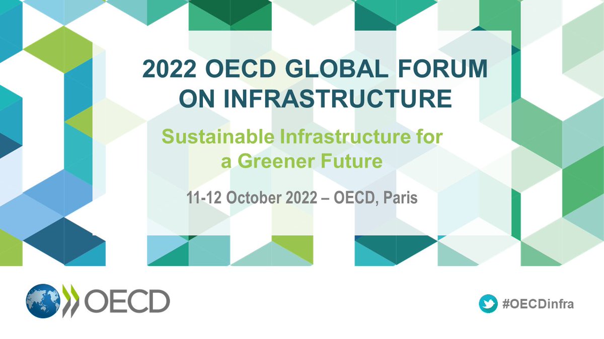 OECD Governance on Twitter: "📢Sustainable #Infrastructure for a Greener Future! Join the 2022 ...