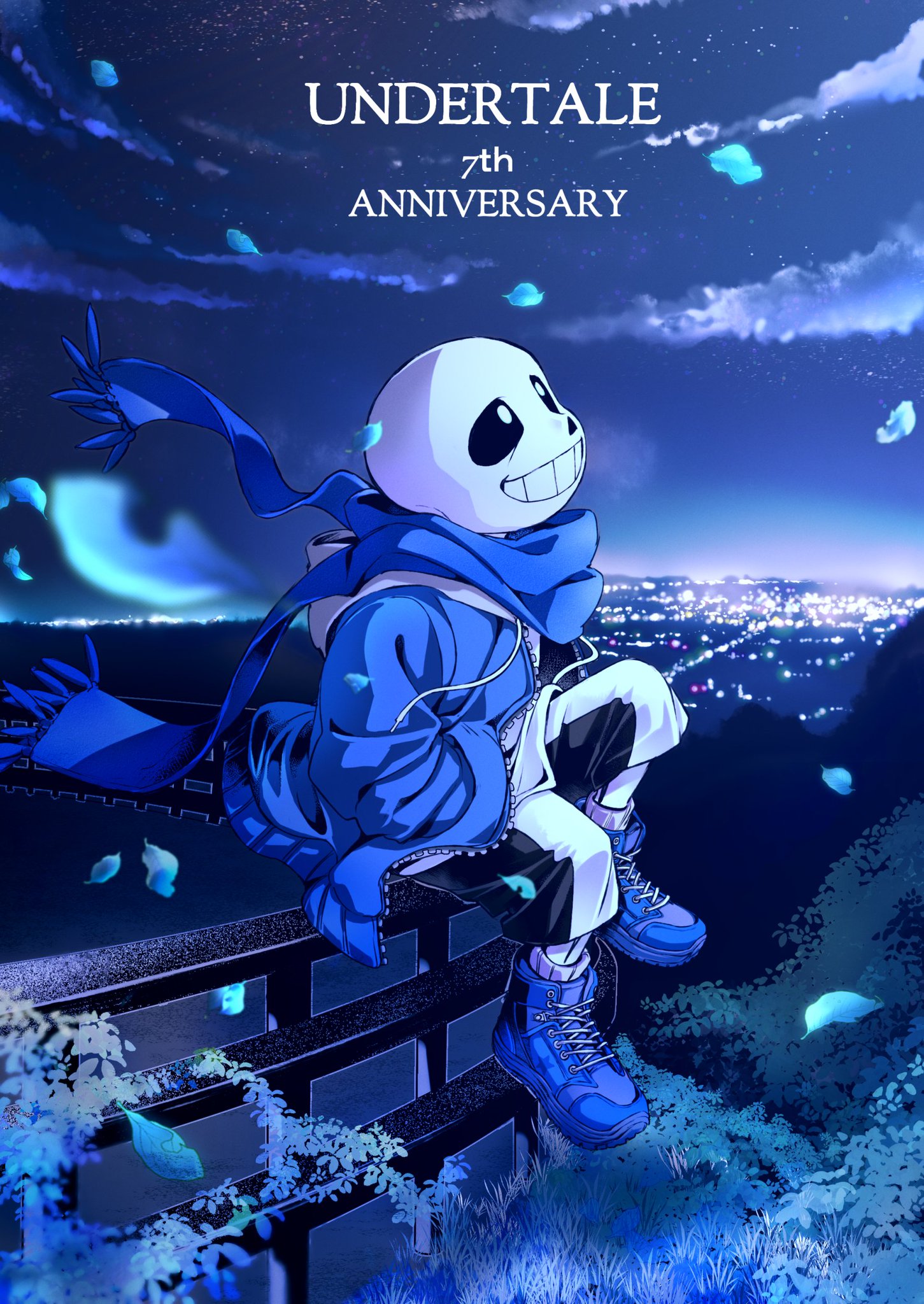 ぁひん on Twitter: "undertale7周年おめでとう🎉 #Undertale七周年記念イラスト #undertale7thAnniversary https://t.co ...