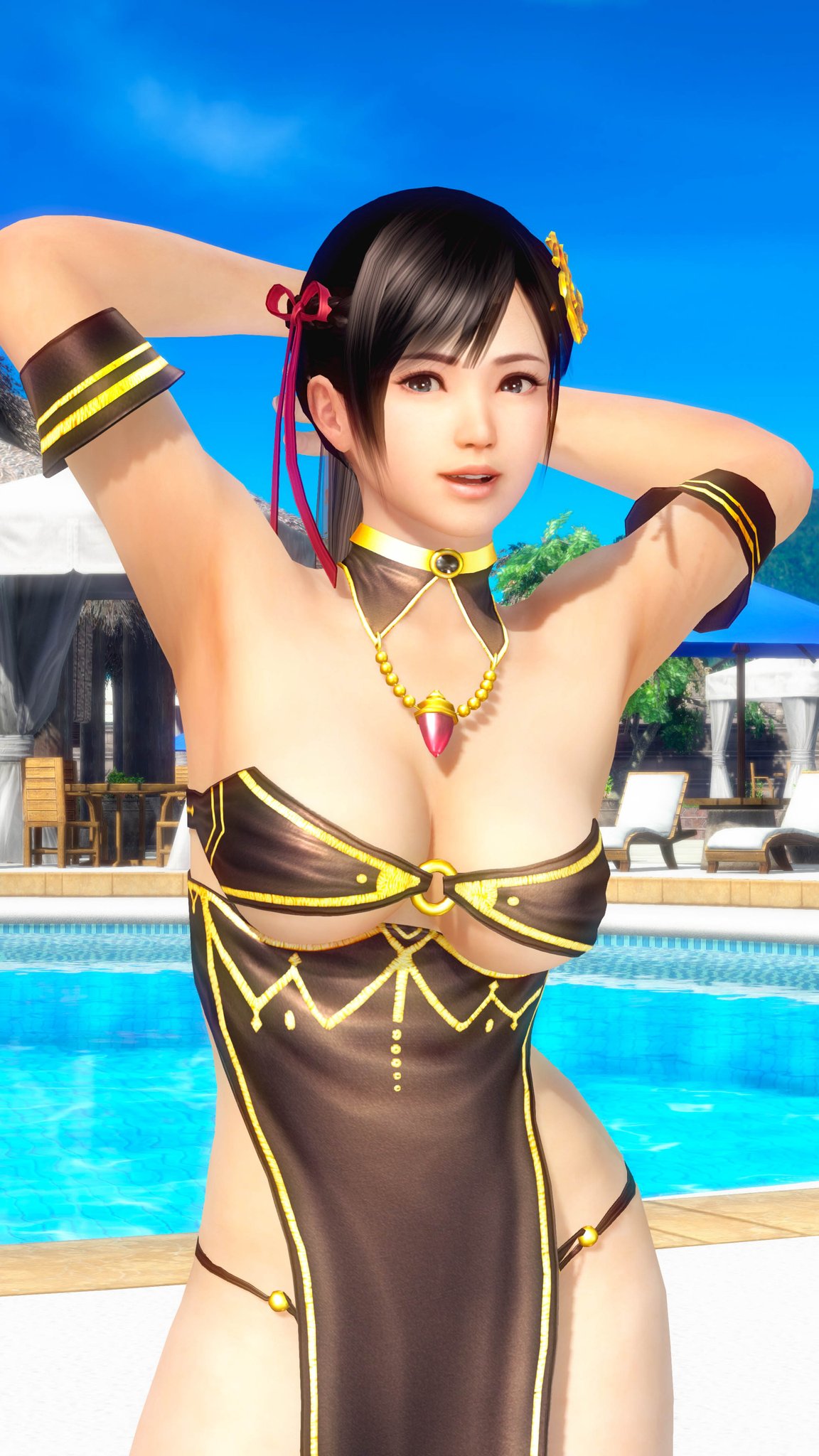 tan_DOAXVV on Twitter: "国際版第1回水着コンテスト「セクシー」のこころさん 18 #DOAXVV #Kokoro #セクシー https://t.co ...