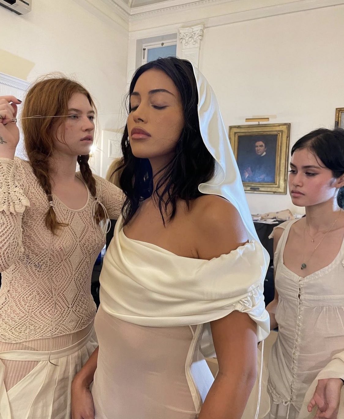 𓆩 𓆪 on Twitter: "mirror palais ss23 show and the location in a church ...