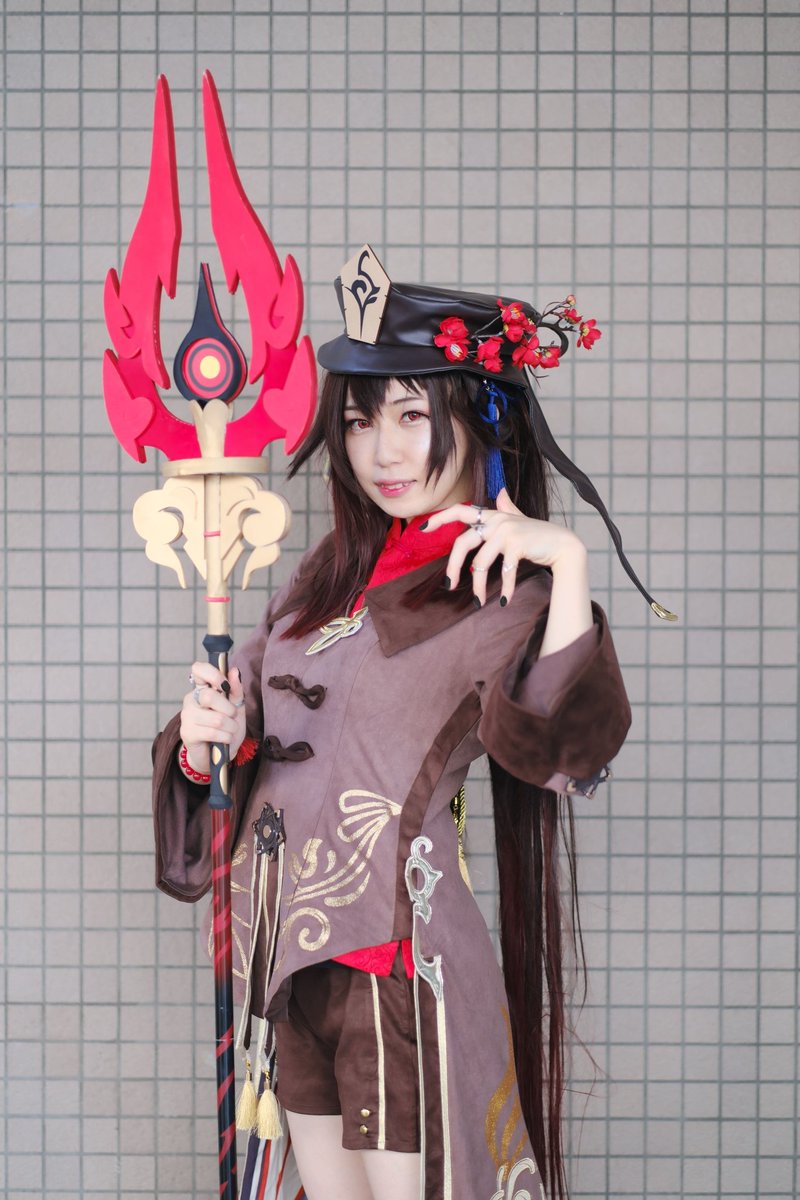 桃園 on Twitter: " cosplay 原i神 胡i桃 Photo @fansono1 さん #アコスタ福岡PayPayドーム"