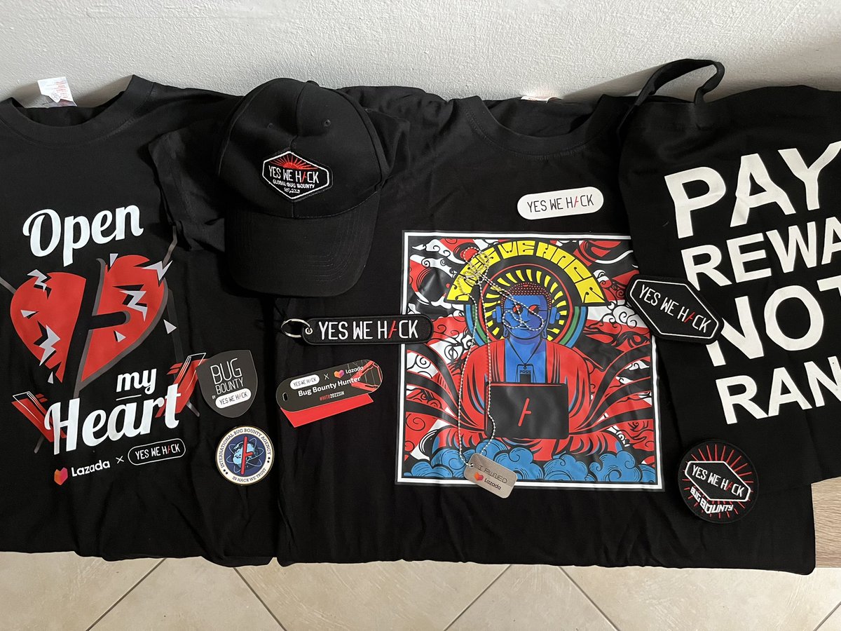 HITBSecConf on Twitter: "RT @seeu_inspace: Thank you for the swag @yeswehack!! 🥳🔥 #YesWeRHackers ...
