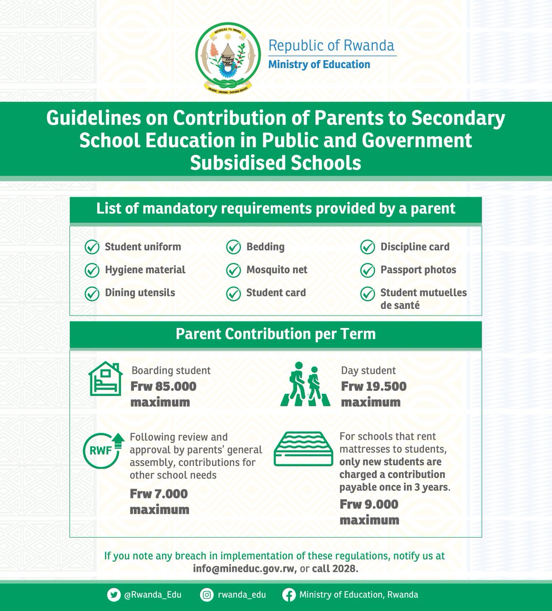 Ministry of Education | Rwanda on Twitter: Ministry of Education | Rwanda on Twitter: