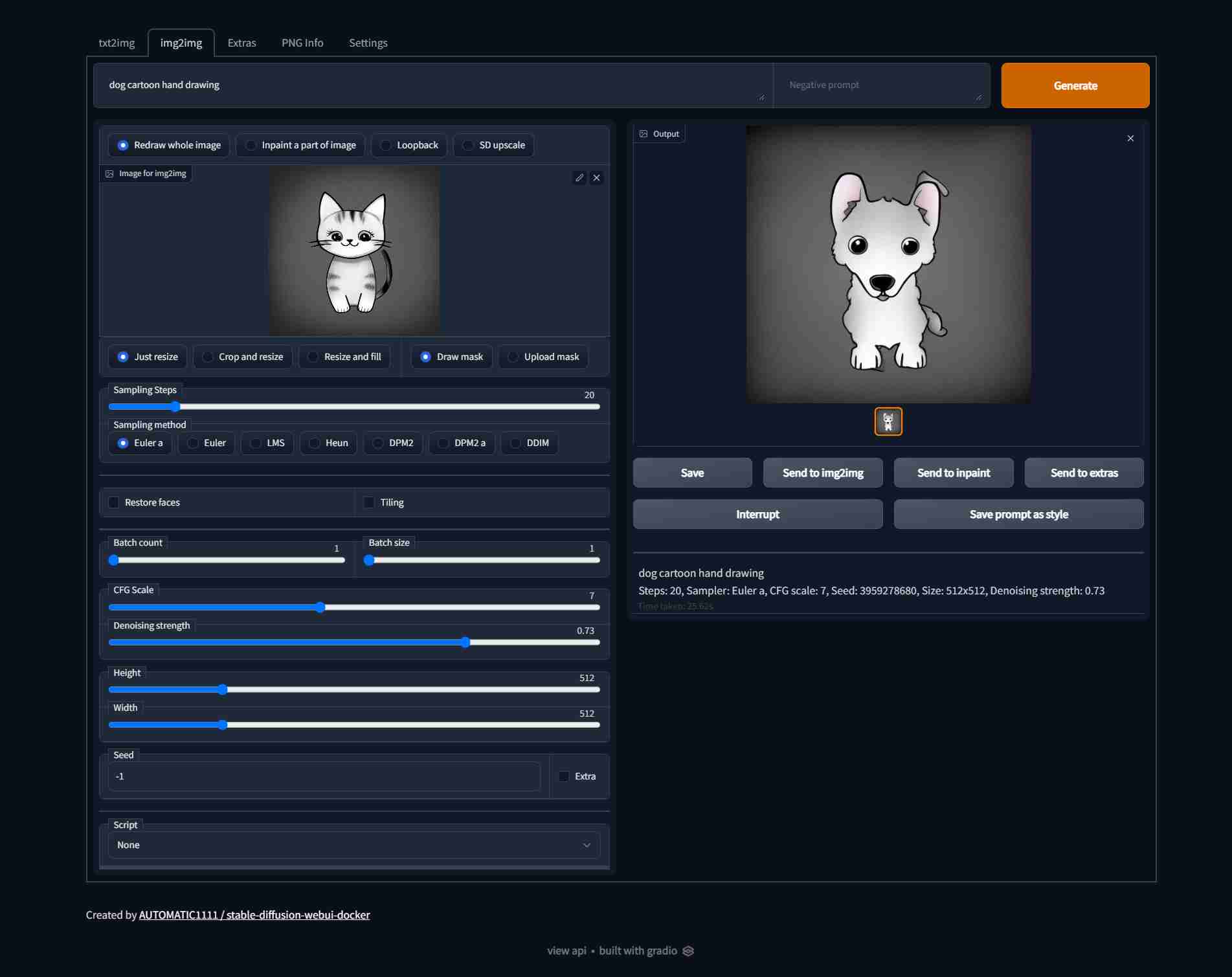 AK on Twitter: "Easy Docker setup for Stable Diffusion with @Gradio UI github: https://t.co ...
