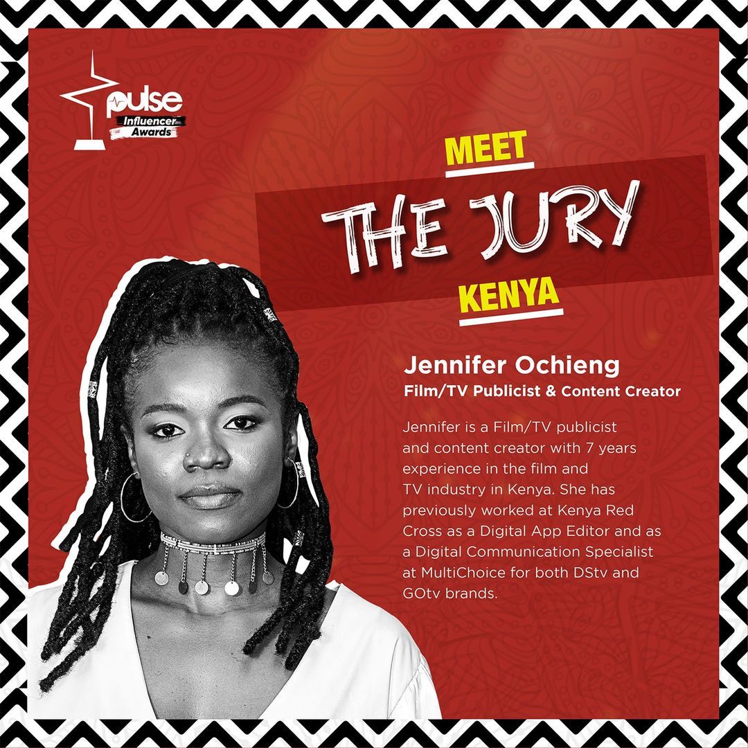 Pulse Kenya on Twitter: "Meet Jennifer Ochieng. She is a Film/ TV publicist and content creator ...