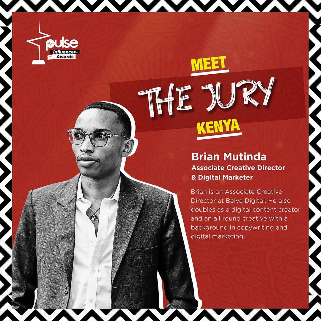 Pulse Kenya on Twitter: "Meet Brian Mutinda. He is an Associate Creative Director and Digital ...