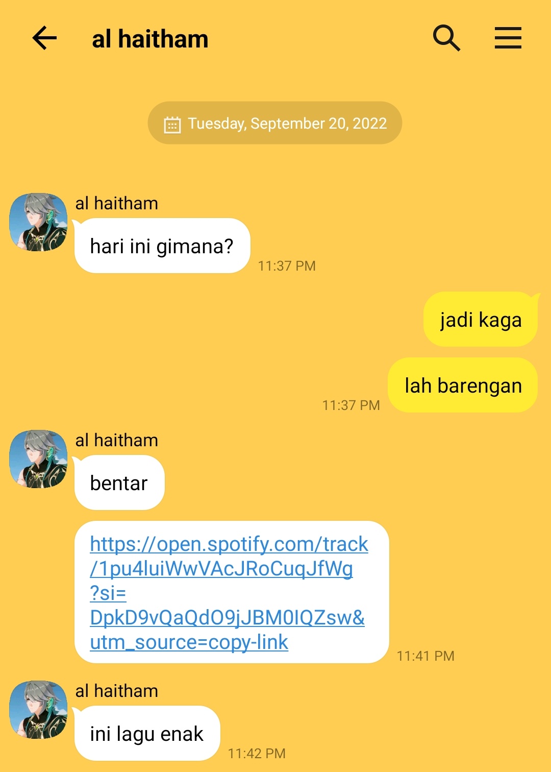 wawa on Twitter: "kaveh nama playlistnya tolong dikondisikan https://t ...