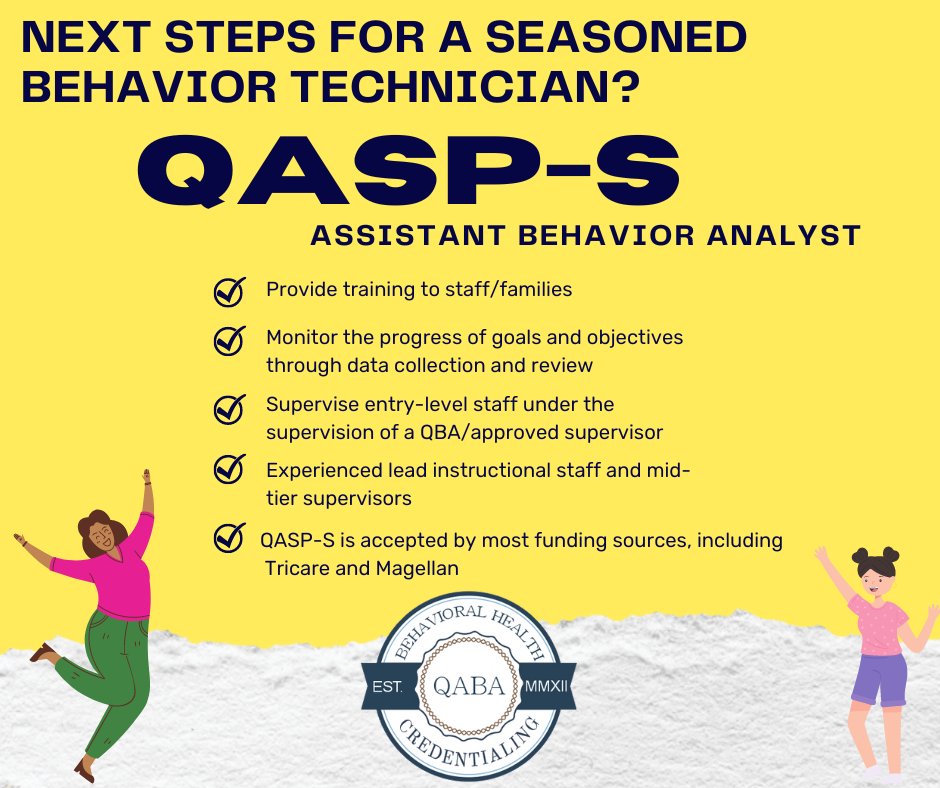 QABA Board on Twitter: "Are you a behavior technician looking for the next step in your career ...