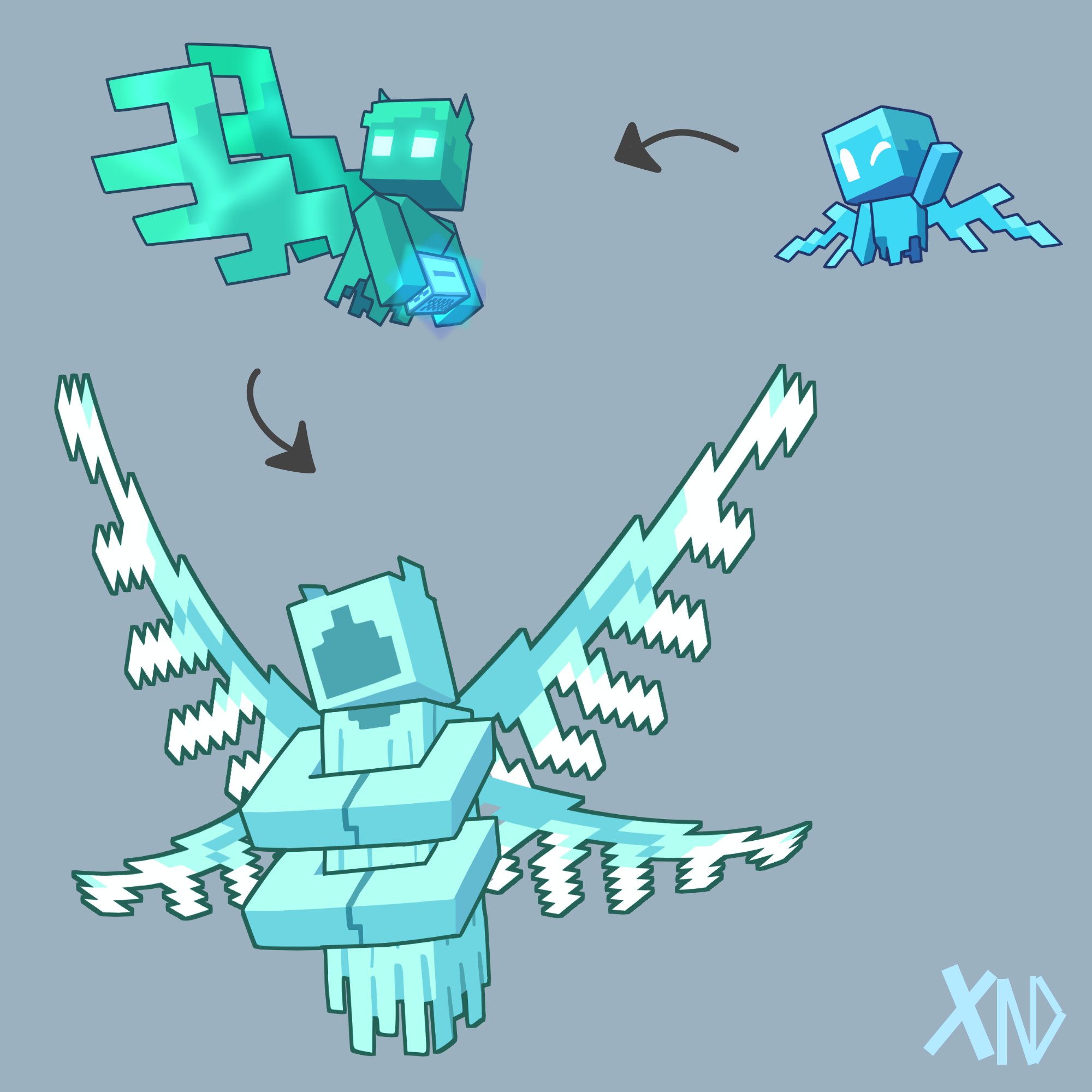 Minecraft Drawings Mobs