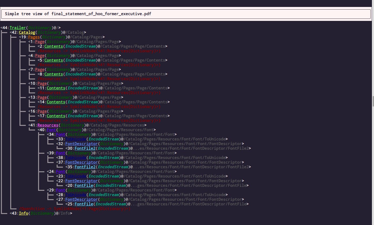M Cryptadamus ⚯ | @cryptadamist@universeodon.com on Twitter: "I called this tool "the PDFalyzer ...