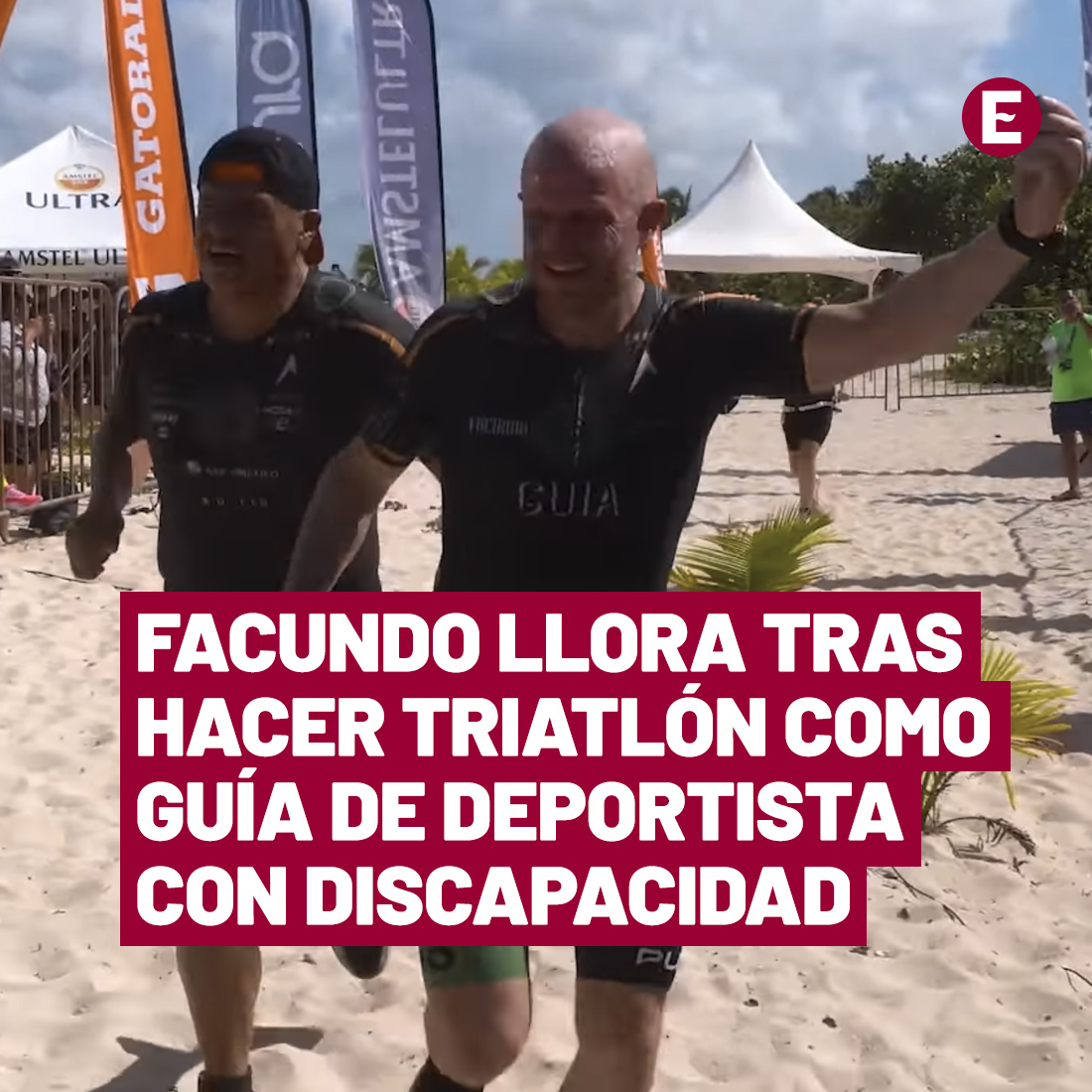 🏃🏻🏃🏻 Facundo sorprendió tras participar como guía del atleta con ...