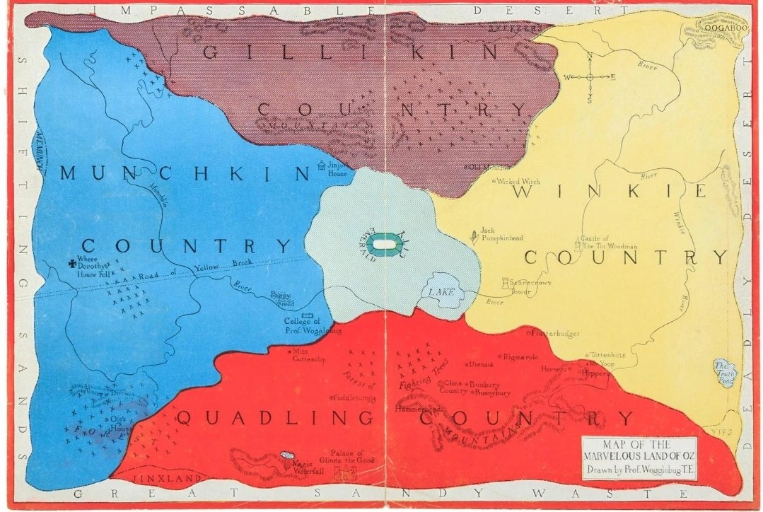 In The Wizard of Oz The Yellow Brick Road leads to Emerald City This is ...