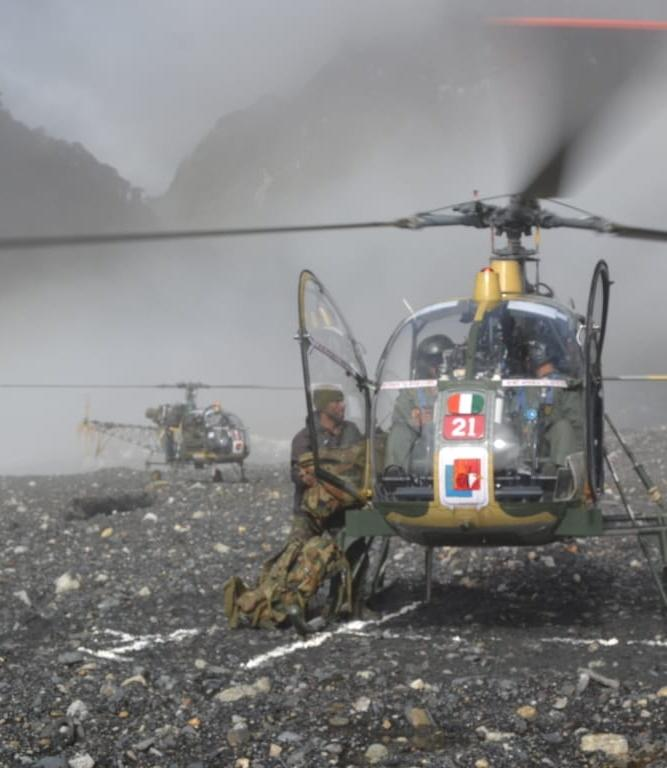 "Search and rescue efforts of Indian Army and state administration for ...