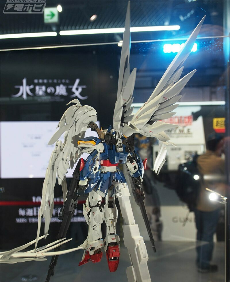 電撃ホビーウェブ on Twitter: "「G.F.F.M.C. ウイングガンダムゼロ（EW版） Noble Color Ver.」が展示！「『機動戦士ガンダム 水星の魔女』展示イベント ...