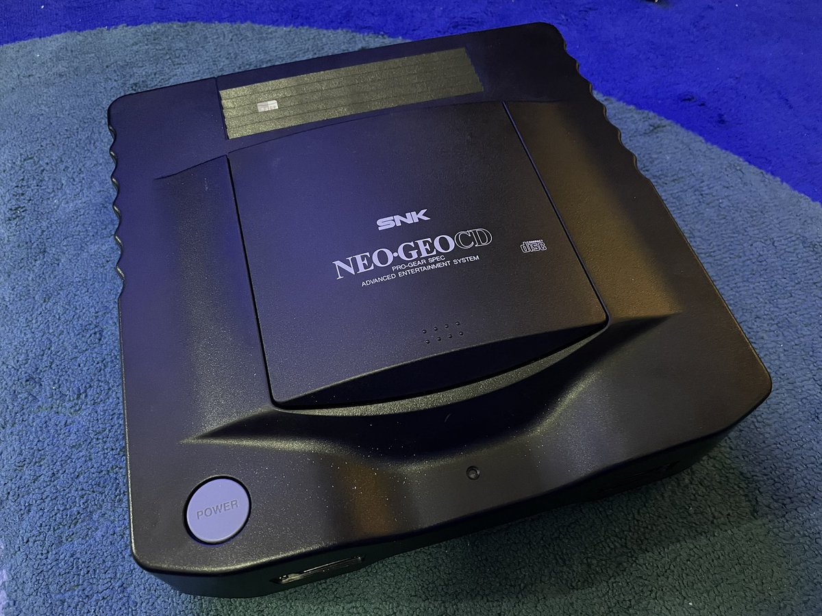 iFixRetro on Twitter: "NeoCD SD loader, and FRAM chip installed on the Top Loading Neo Geo CD ...
