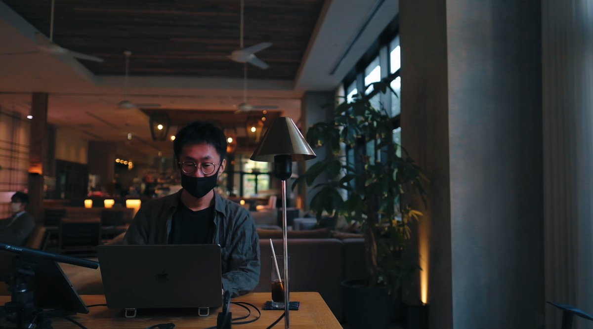 Takuya 🐾 devaslife on Twitter: "Good morning. Done filming, and editing now."