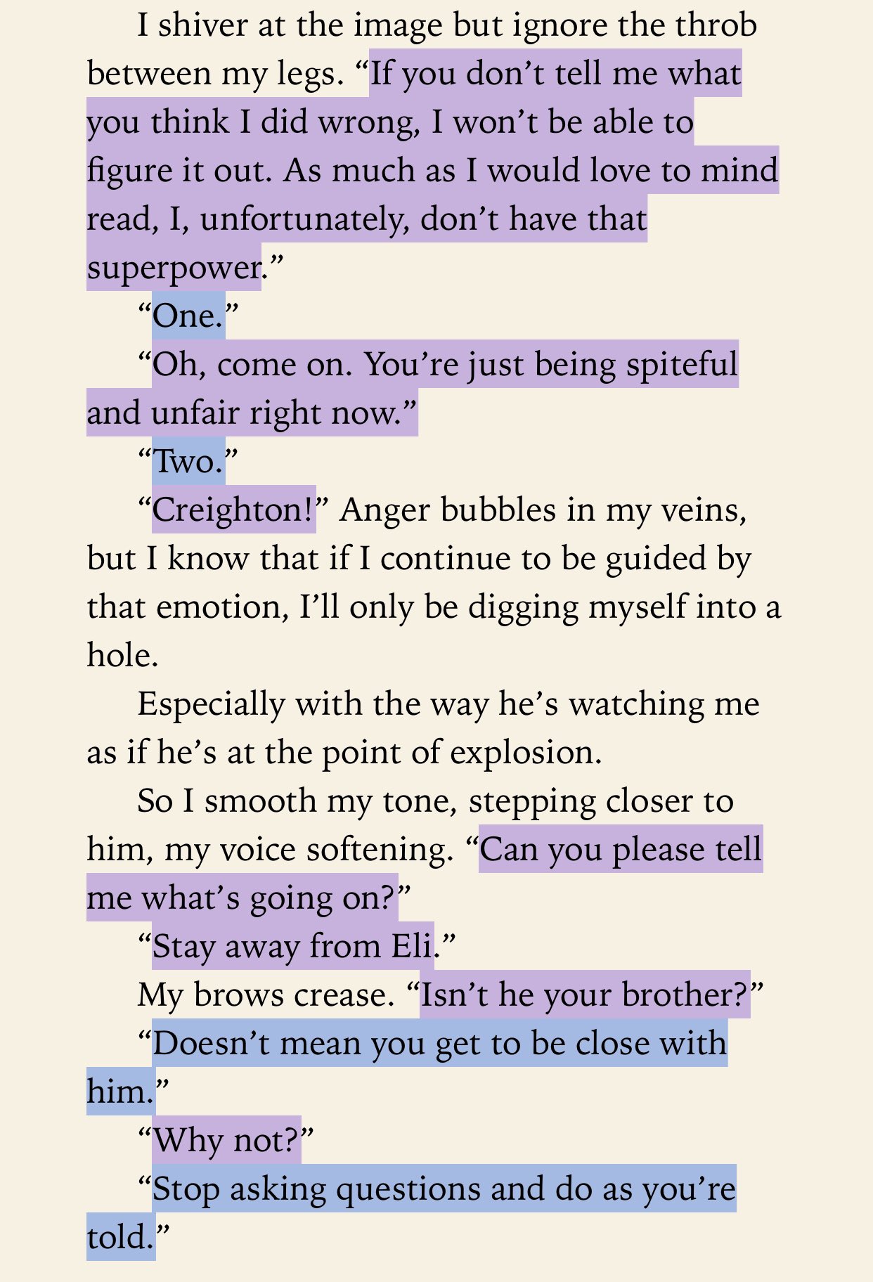 🖤R on Twitter: "Creighton is jealous of anyone who’s near Annika and even someone who’s not even ...