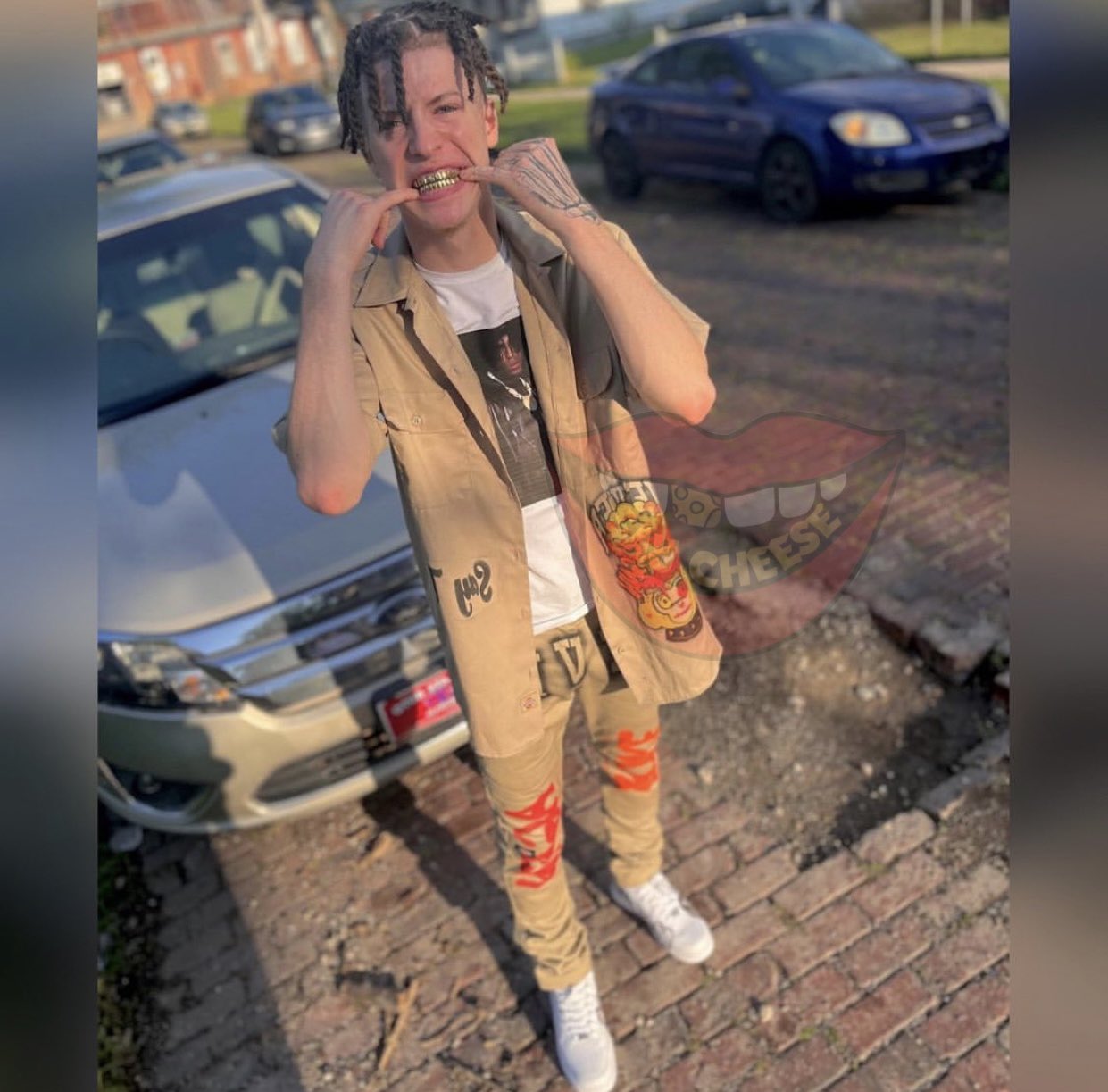 SAY CHEESE! 👄🧀 on Twitter: "Fan seen wearing a full 4KT/NBA YoungBoy outfit. https://t.co ...