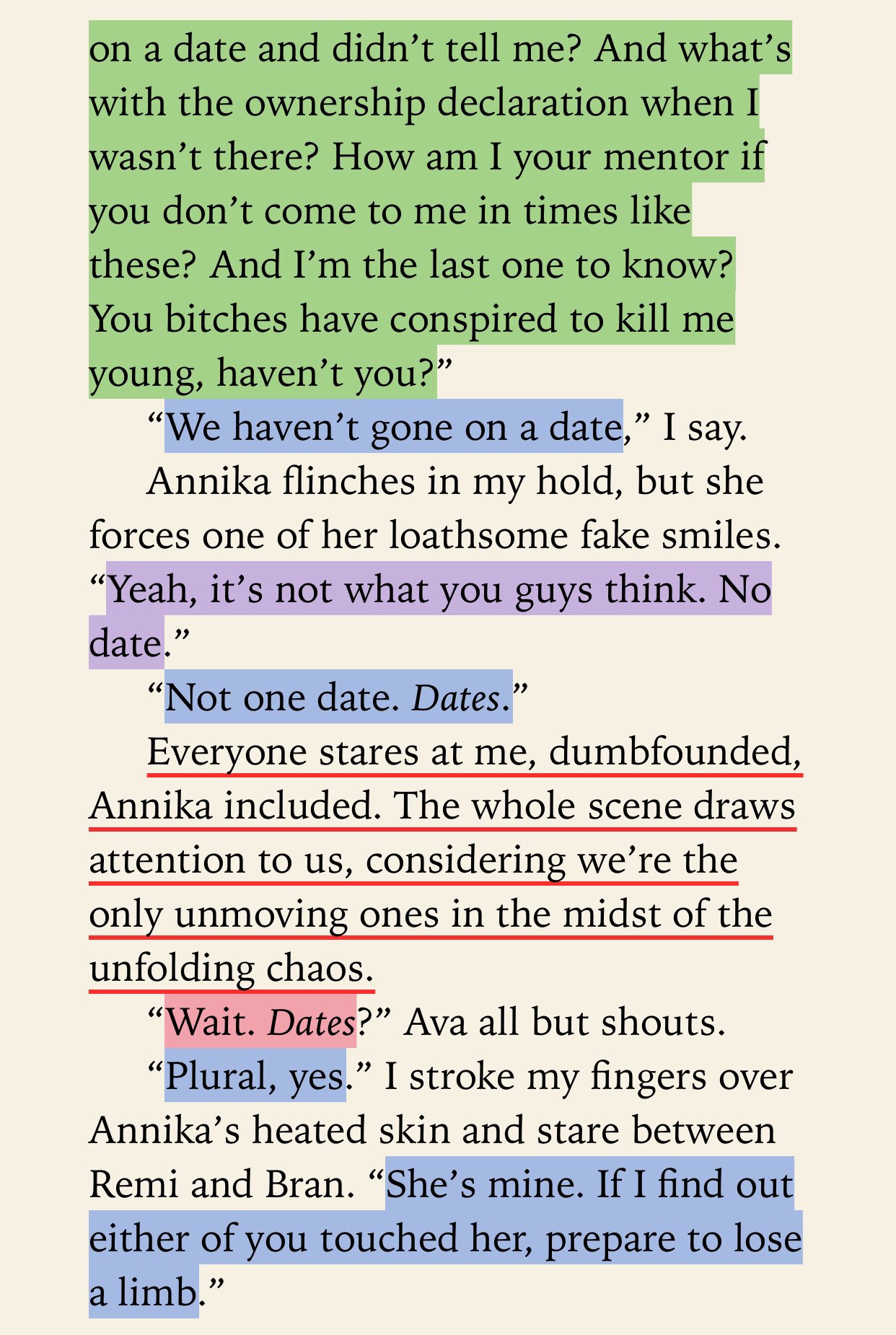 🖤R on Twitter: "Creighton is jealous of anyone who’s near Annika and even someone who’s not even ...