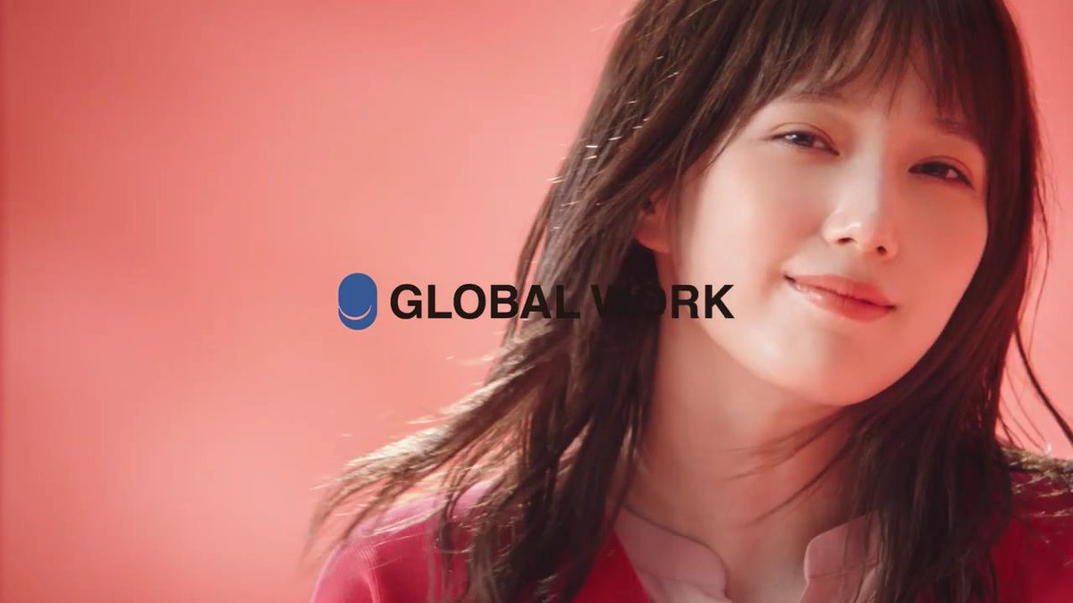 動画NOW on Twitter: "本田翼 が出演する アダストリア GLOBAL WORK（グローバルワーク） のCM 「ウツクシルエットでいこう。展開」篇。 https ...