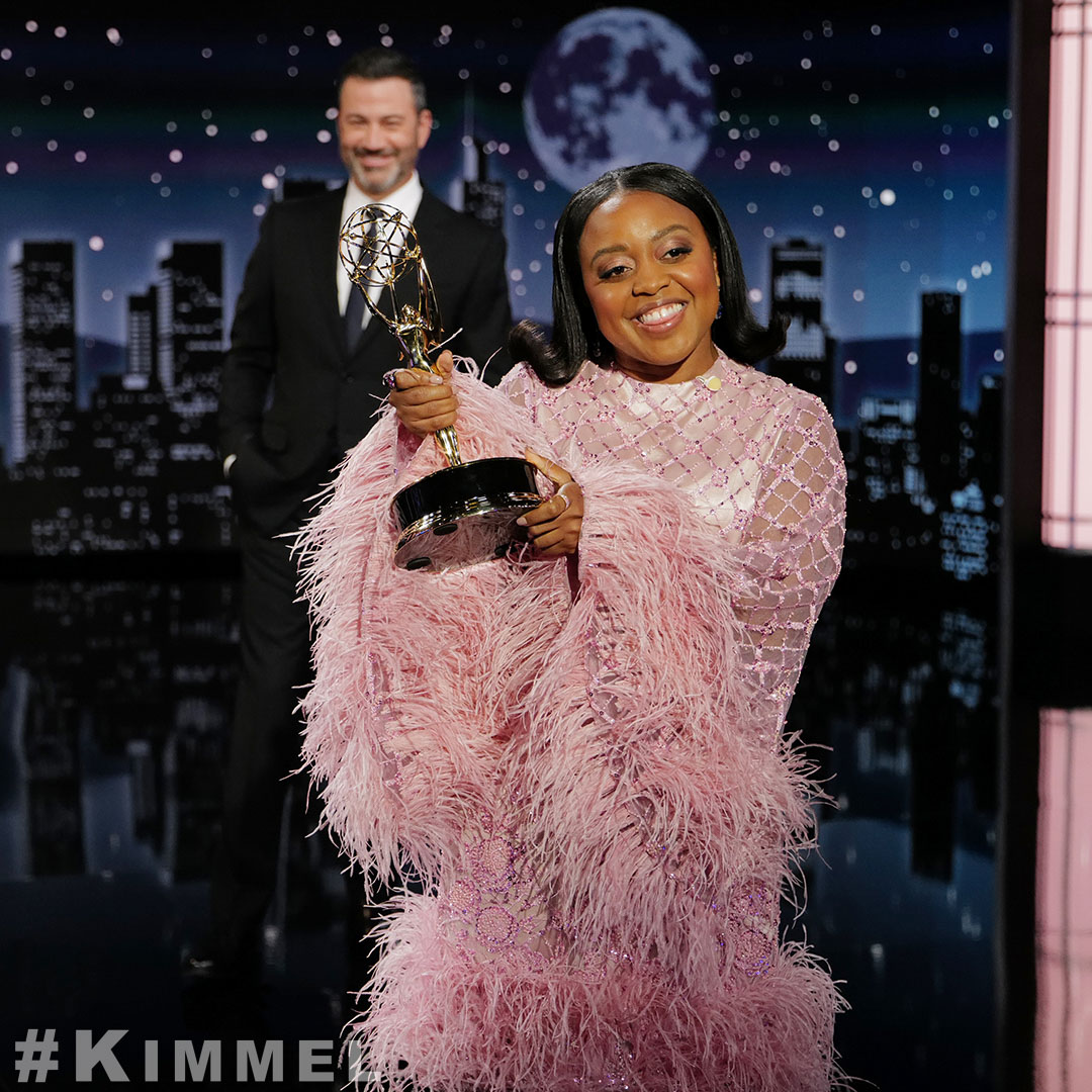 Jimmy Kimmel Apologizes for Stealing Quinta Brunson's Emmys Moment: "I Think So Much of You ...