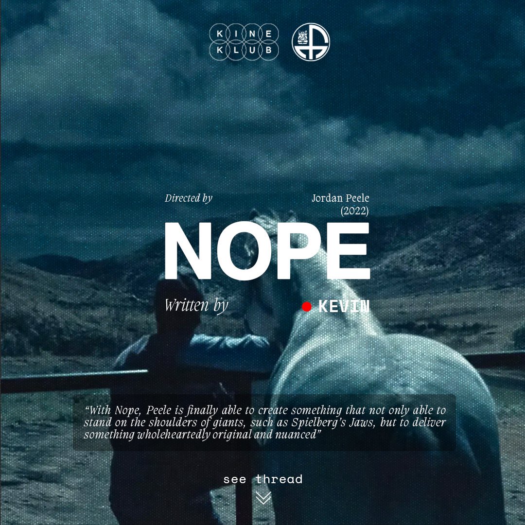 Kineklub LFM ITB on Twitter: "‘Nope’ can be a lot of things at the same time. It can be just ...