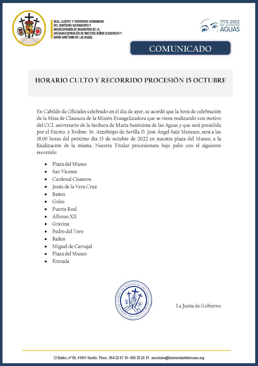 Hermandad del Museo on Twitter: Hermandad del Museo on Twitter: