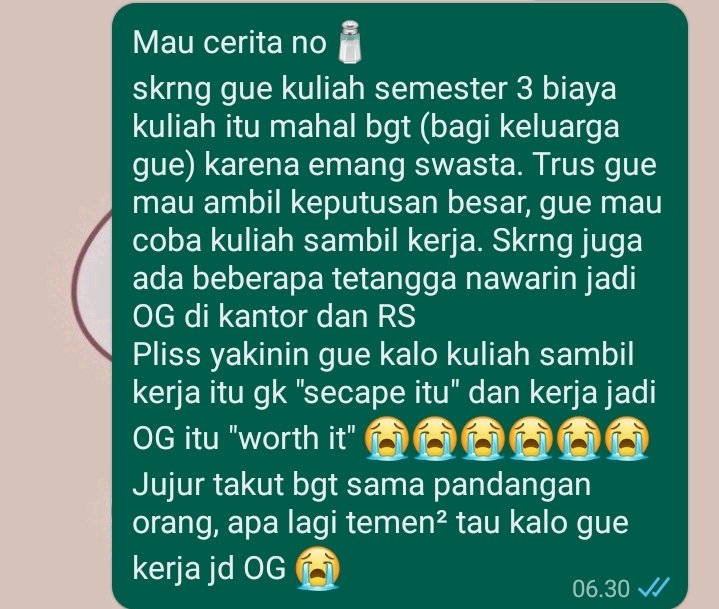 Baca Rules (bit.ly/worksfess) on Twitter: "Bantu sender nanya tentang work! dong gais makasii ...