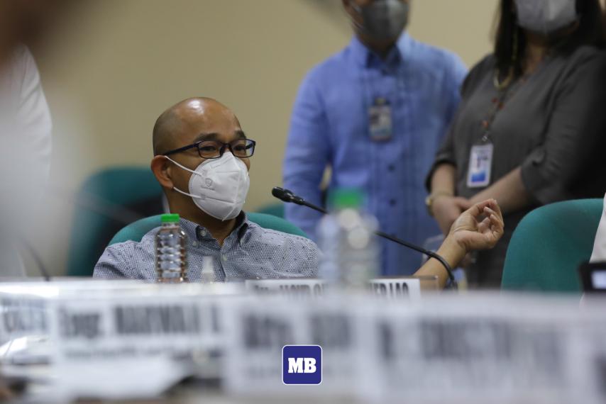 LOOK: Former DBM exec Lloyd Christopher Lao attends the Senate Blue ...
