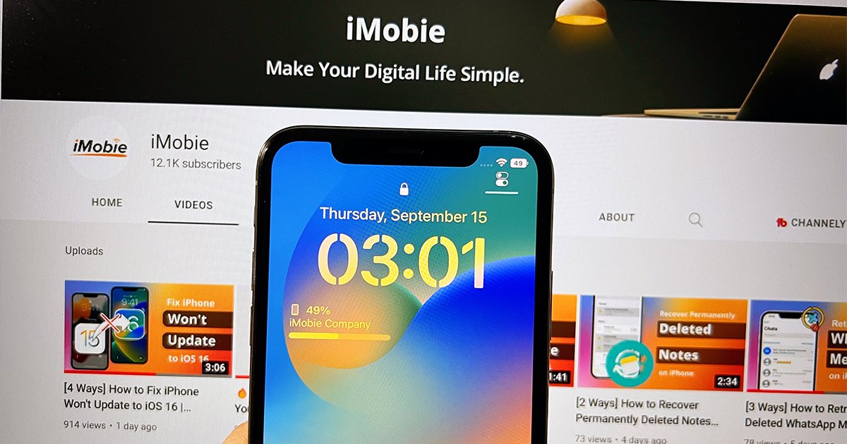 iMobie Inc on Twitter: "#iOS16 #BatteryDrain Some users said iPhone battery drains fast after ...