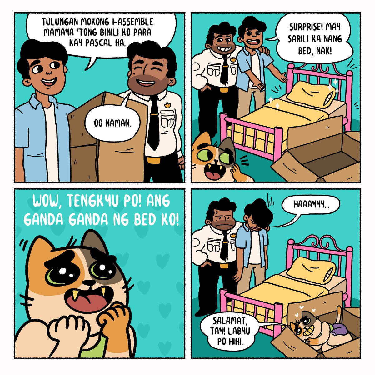 「Bagong bed ni bb Pascal Read Dandampa」| DANDAMPAS の漫画